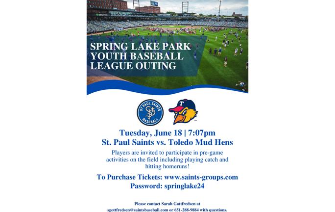 Spring Lake Park Baseball Association > Home